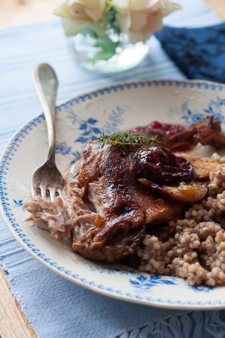 Udka kacze pieczone przepis